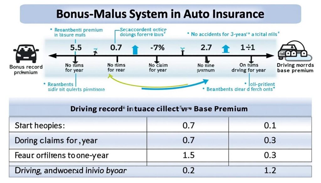 Le bonus-malus en assurance auto : tableau explicatif des différences ...